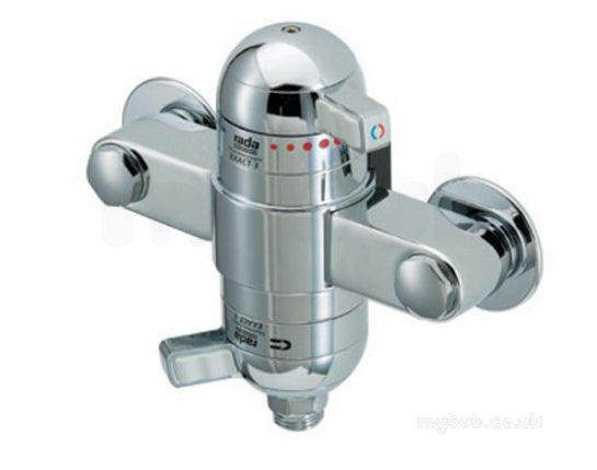 Mira Rada Exact-3EV Mixing Shower Valve 1.0.409.48.1 With Riser Rail K ...